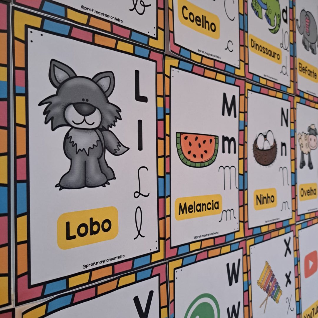 Alfabeto 4 Letras – Professora Mayra